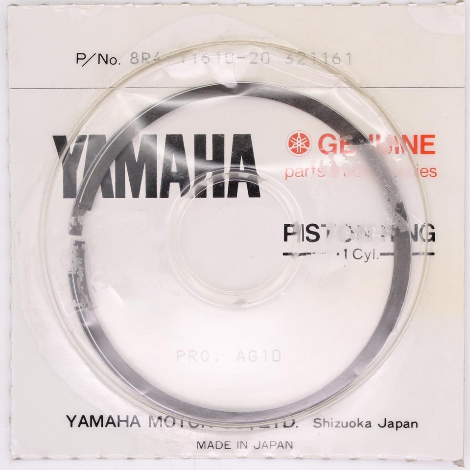 Yamaha Piston Ring Set Part Number - 8R4-11610-20-00 | eBay
