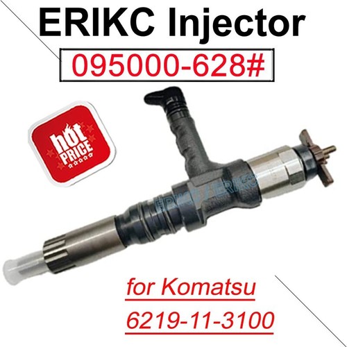 095000-6280 FUEL INJECTOR 095000-6281 FOR 6219113100 KOMATSU 6219-11 ...