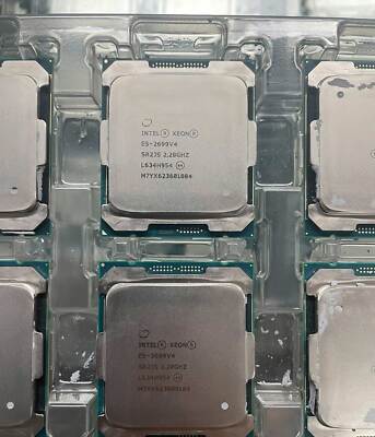 Intel Xeon E5-2699 v4 SR2JS 2.2GHz 55MB 22-core 145W LGA2011-3 CPU ...