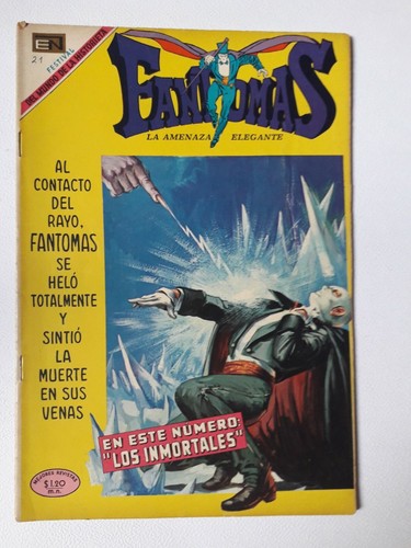 FANTOMAS #21 (1969) - ORIGINAL COMIC IN SPANISH - MEXICO - NOVARO | eBay