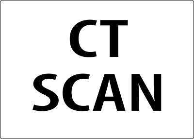 CT SCAN| Laminated Vinyl Decal Sticker Label | eBay