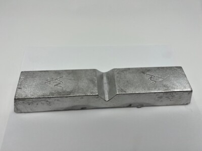 Babbitt Bearing Grade 2 Genuine Alloy Ingot Notch Bar, Sold by the ...