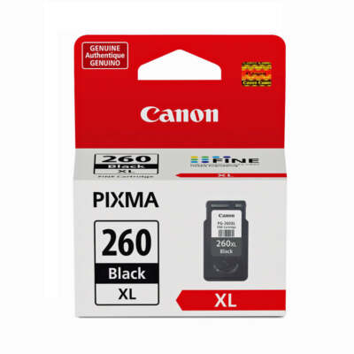 Canon PG-260 XL Genuine Black Ink Cartridge | eBay