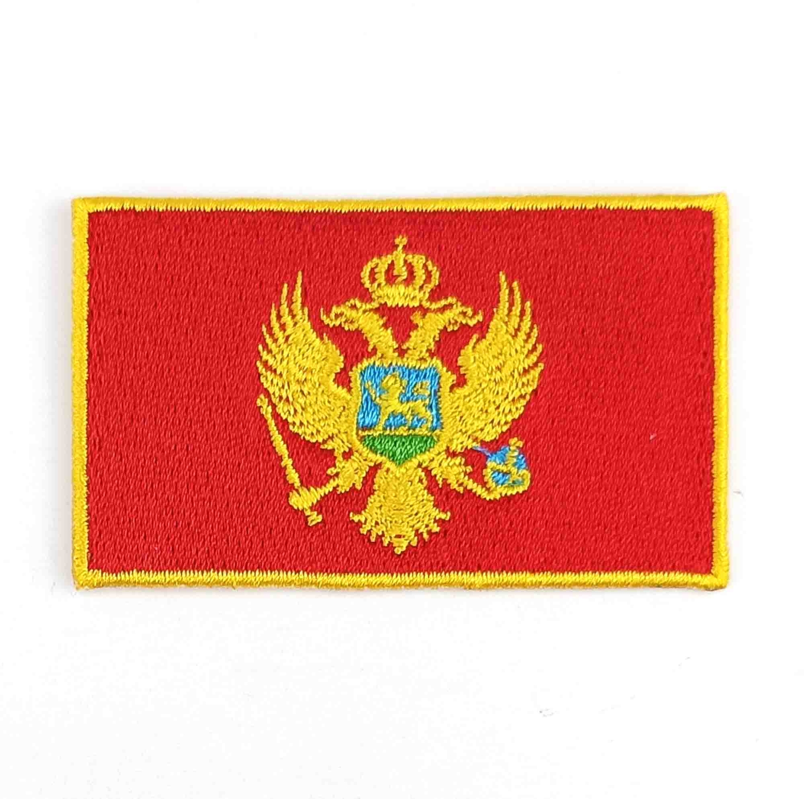 Montenegro National Country Flag Iron Sew on Embroidered Patch 3150 | eBay