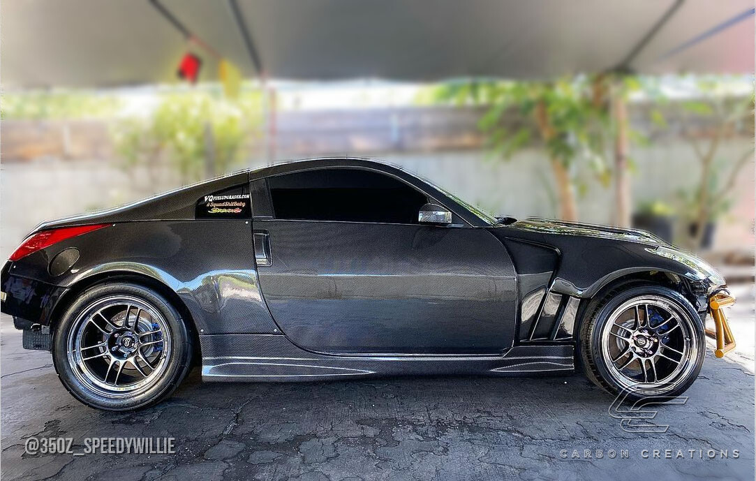 Carbon Creations Z33 N-1 Side Skirts Rocker Panels 2 Piece for 350Z ...