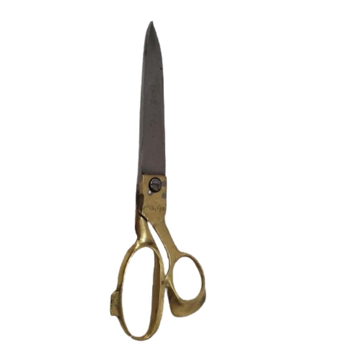 Heavy Duty Hard Tailor Steel Scissors with Brass Handle 9 Inches (956 ...