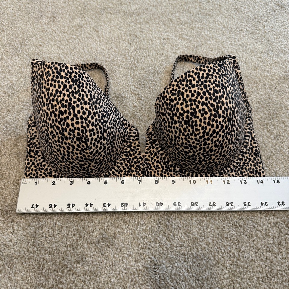 Shade & Shore 38D underwire padded lined v front bikini top SW2 2358 | eBay