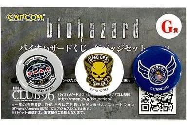Capcom Biohazard Resident Evil Pin Badge Set 3 pcs BSAA SPEC OPS | eBay