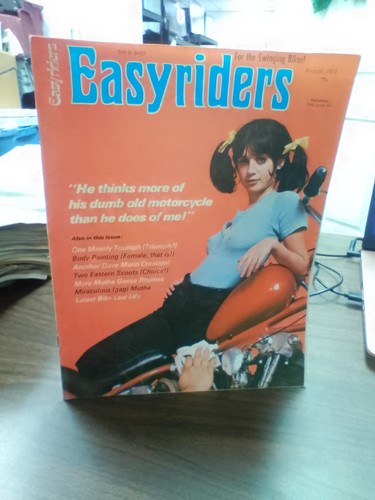 August 1972 VINTAGE EASY RIDERS MAGAZINE | eBay