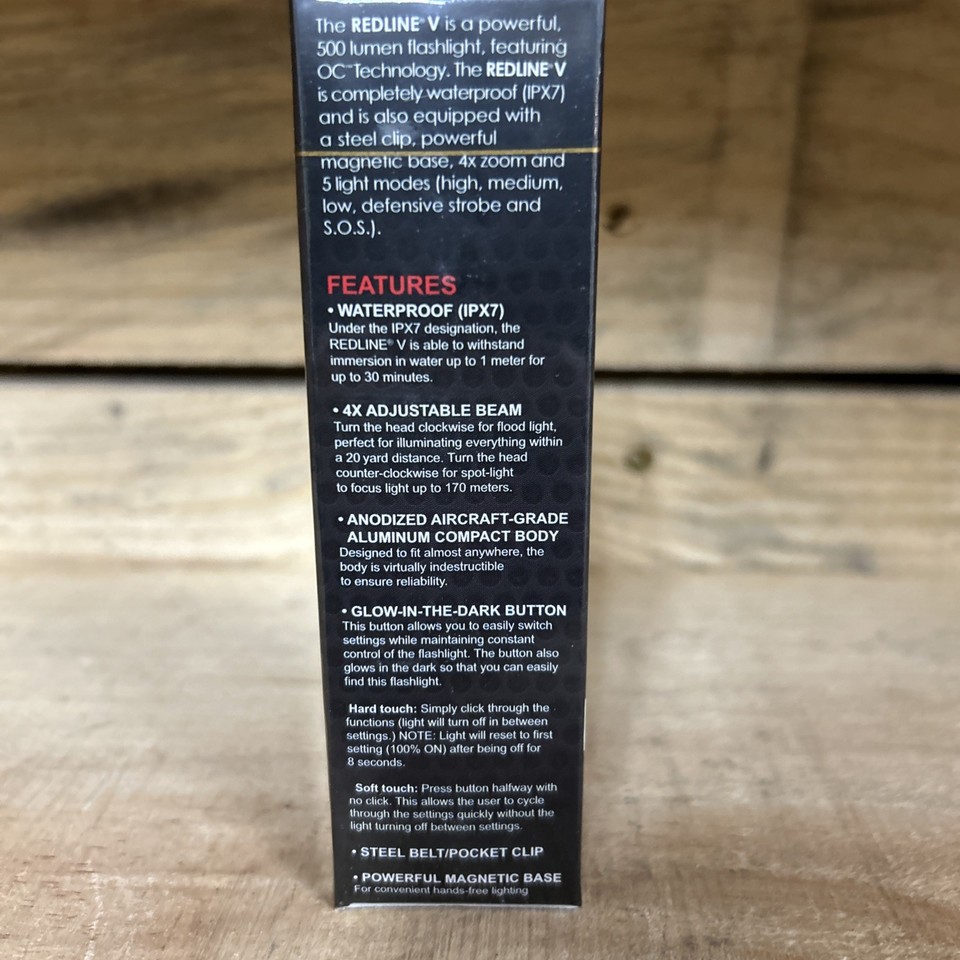 Nebo Redline V Tactical Flashlight | eBay