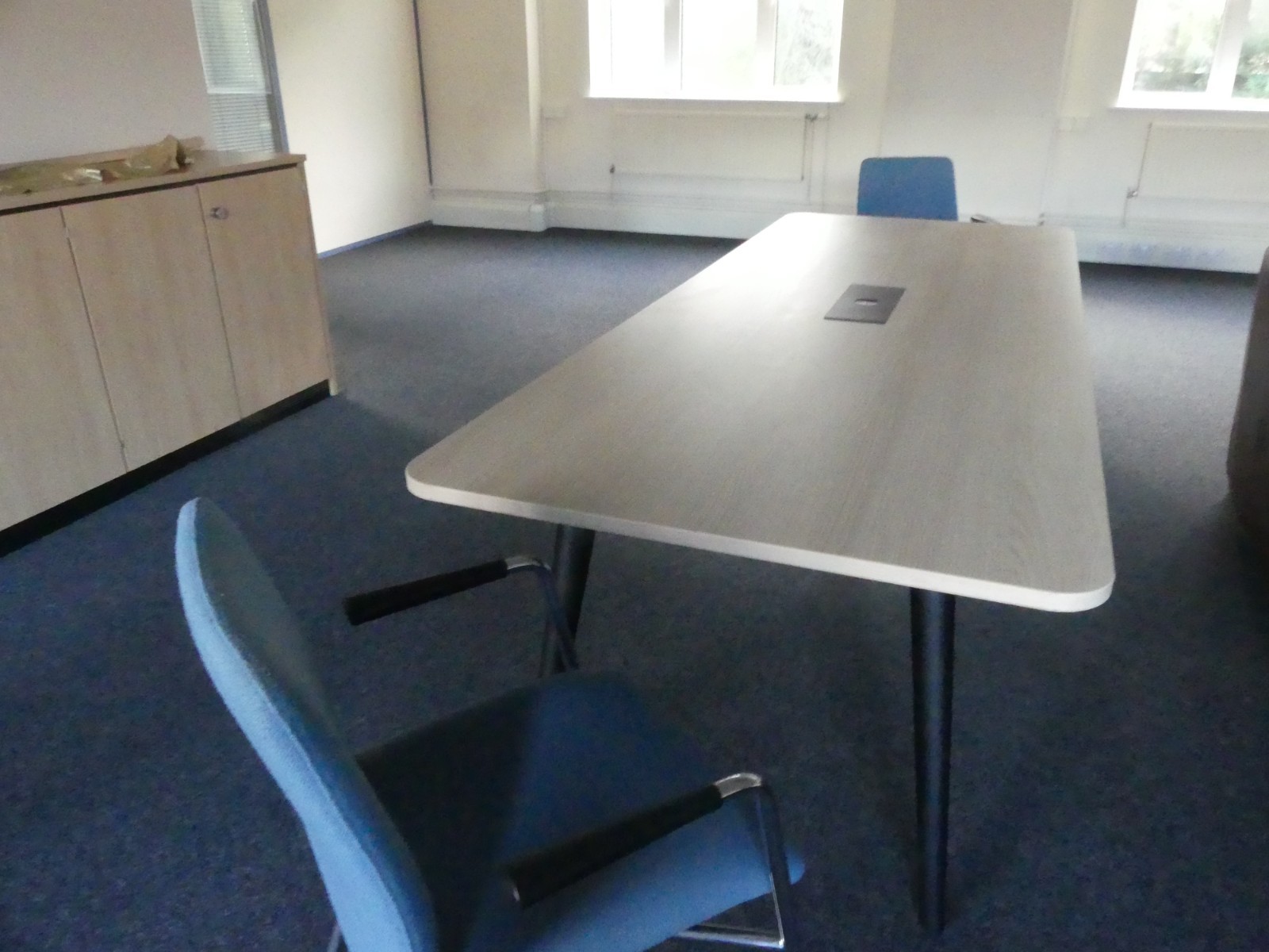 A very large rectangular maple topped table in excellent condition 2660mmx1000mm | eBay UK