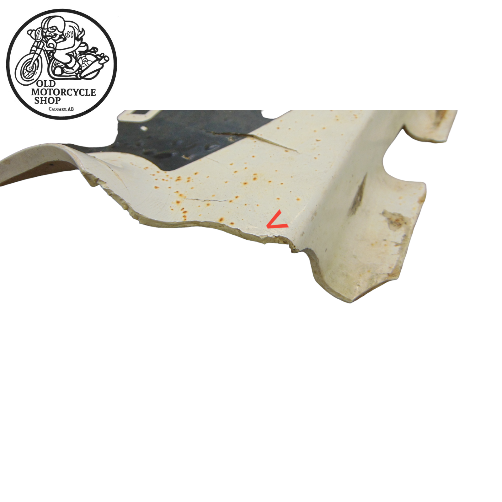 1979 YAMAHA XT500 LEFT SIDE PANEL COVER PLASTIC FAIRING (NO KEY ...