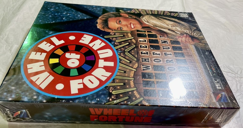 Wheel of Fortune Computer Game PC CD ROM Windows 1994 Vintage NEW ...