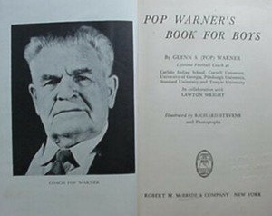 GLENN S. POP WARNER, 1945 BOOK OF SPORTS * | eBay