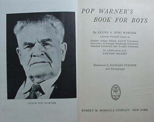 GLENN S. POP WARNER, 1945 BOOK OF SPORTS * | eBay