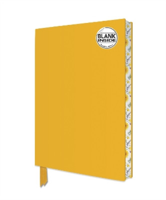 Sunny Yellow Blank Artisan Notebook (Flame Tree Journals) (Notebook ...