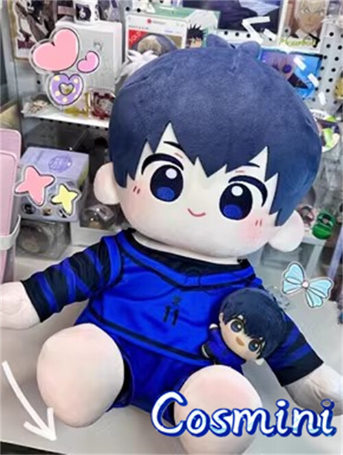 Official Anime BLUE LOCK Isagi Yoichi 40cm Plush Doll Dress up Toy ...