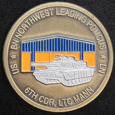 US Battalion Northwest Leading Pomcus LN Commander Challenge Coin | eBay