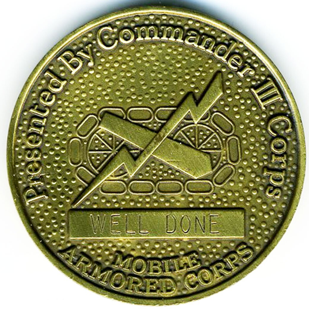 US Army Challenge Coin: III Corps Phantom Corps Fort Hood | eBay