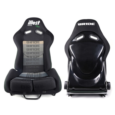 1Pair BRIDE Seats Low Max JDM Racing Seats+Fiberglass Back Cushion ...