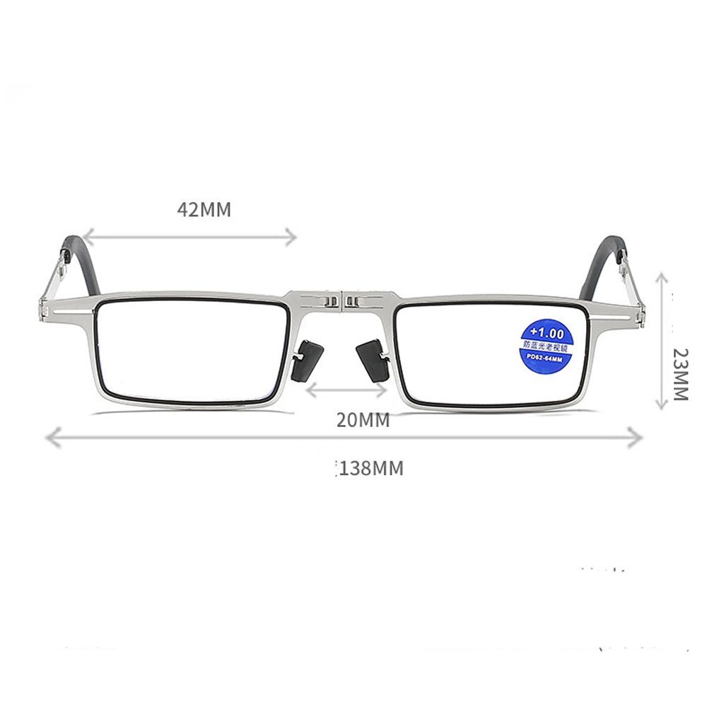Eyeglasses Hyperopia Eyewear Foldable Reading Glasses With Glasses Case ...