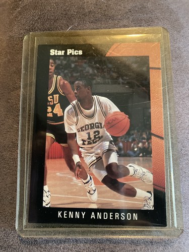 1991 Star Pics Kenny Anderson card 5 Mint Original NBA Basketball USA ...
