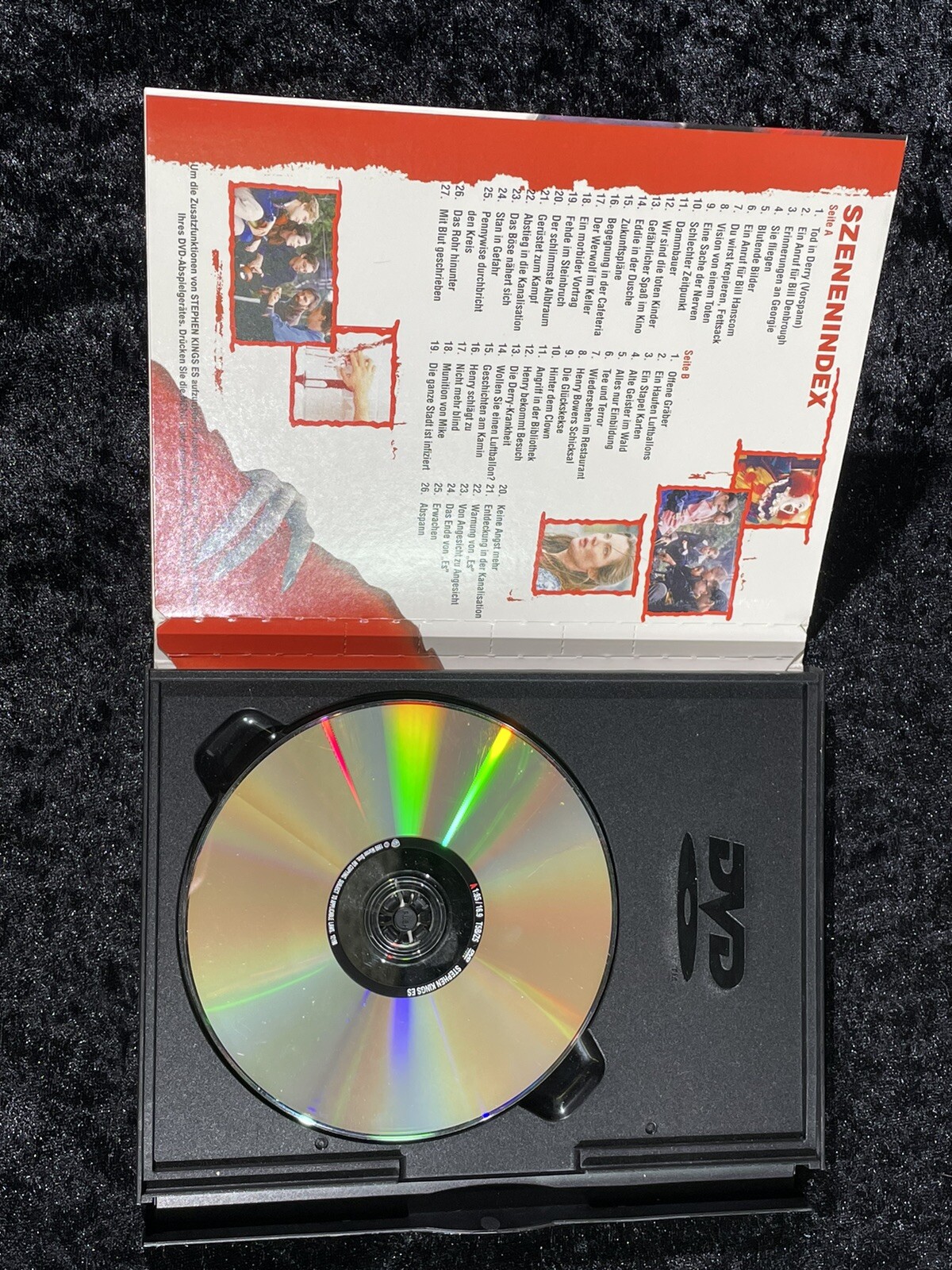 DVD Film Warner Snapcase Snapper Stephen Kings Es Deutsch FSK16 JF215 | eBay