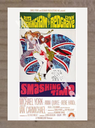 Historic Smashing Time 1967 Movie Advertising Postcard | eBay Australia