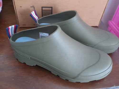 SeaVees Shoe Mens Sz 10 Bodega Clog Military Olive Rubber Casual Preppy ...