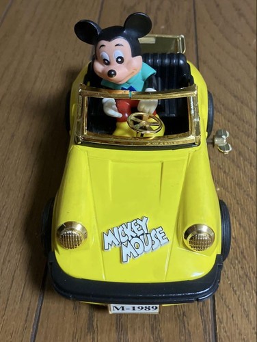 Vintage Showa Retro Mickey Mouse Tin Classic Carspring | eBay