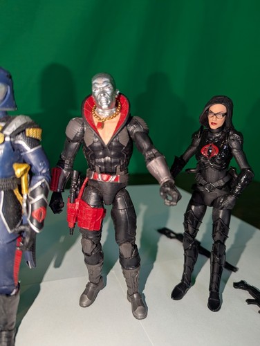Gi Joe Classified Cobra Lot - Cobra Commander, Destro, Baroness, Tomax ...