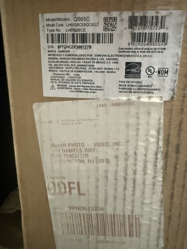 Samsung QB65C Smart Signage 65inch 887276636863| eBay