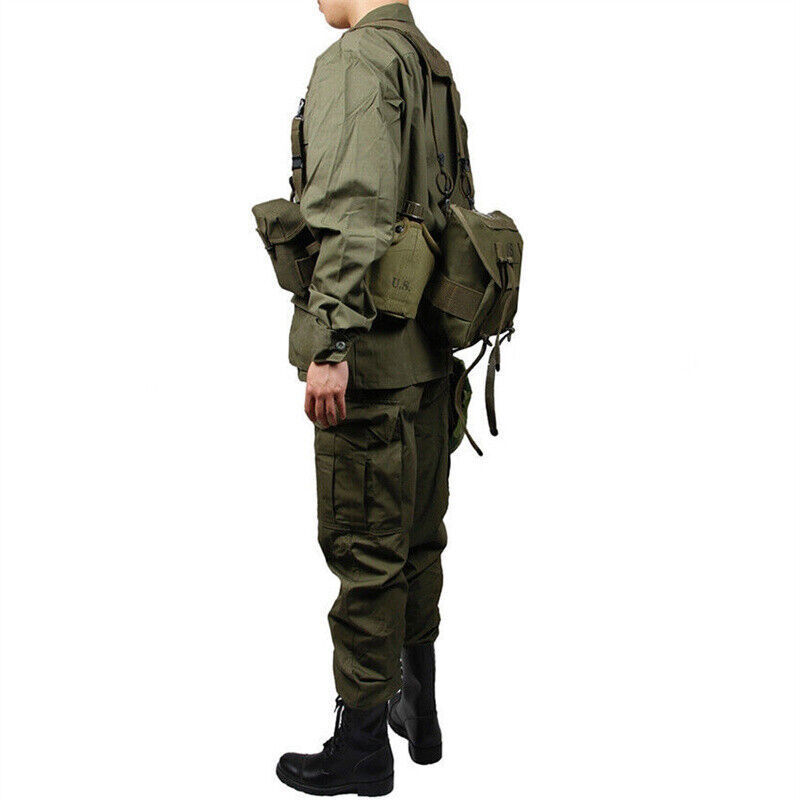 USMC Vietnam War M16A1 Bags TCU Jacket Pants Paratrooper Uniform 3 ...