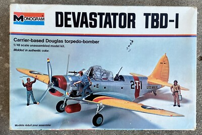 Douglas TBD-1 Devastator, MONOGRAM, 1/48 | eBay