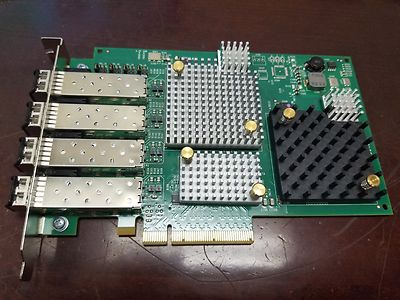 Emulex P003798-01B Quad Port 8GB HBA PCIe P003927‑01A with 4x GBIC | eBay