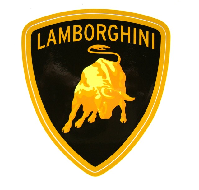Genuine Lamborghini Vinyl Shield Sticker / Decal Set Of Two | eBay