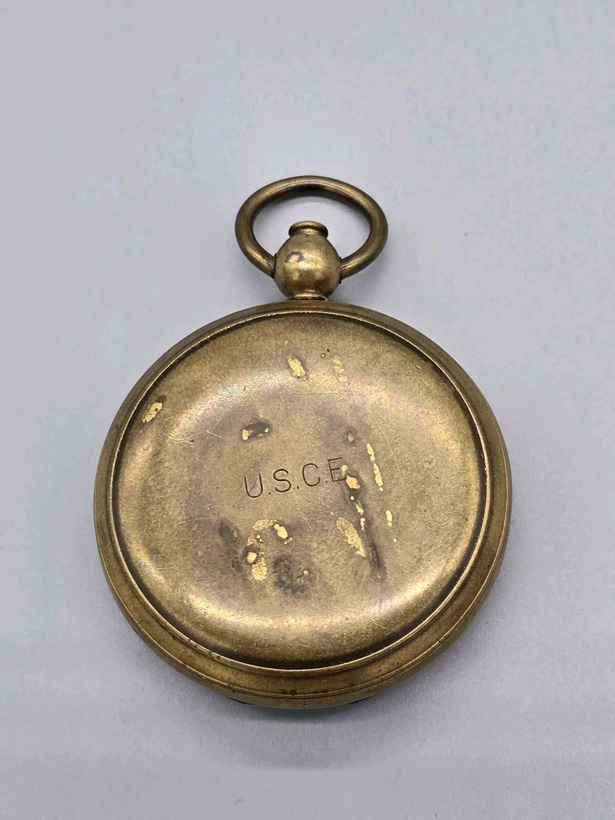 Vintage WWII U S Army Civil Engineers Compass Brass USCE Military ...