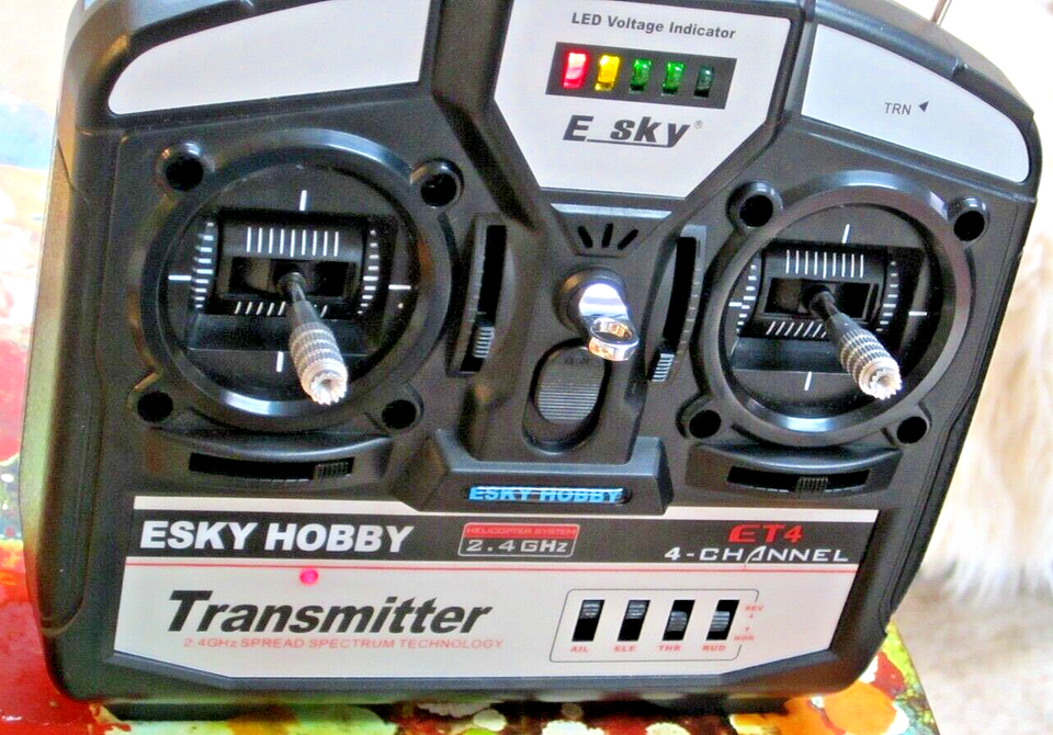 Esky Hobby ET4 4-Channel 2.4 GHz Transmitter Helicopter | eBay