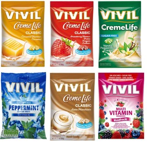 Vivil Sugar Free Sweets 60g Packet **PICK & MIX ANY 3** CHOOSE FROM 6 ...