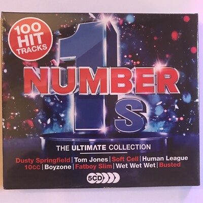 NEW: 100 Hit Tracks: Number 1s Ultimate Collection 5 CD set (2017) 6 ...