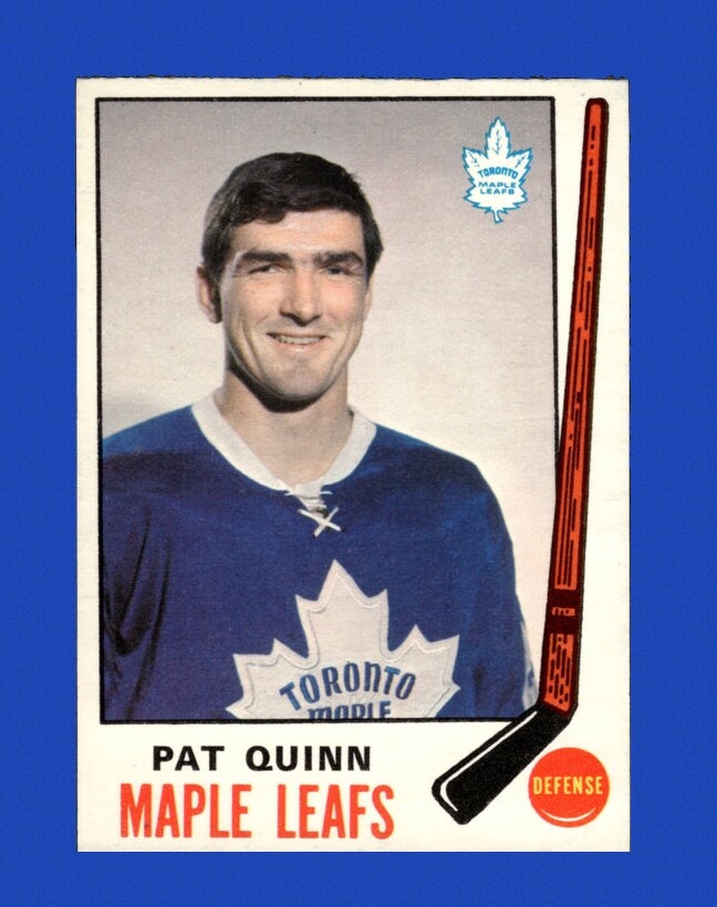 1969-70 O-Pee-Chee Set-Break #186 Pat Quinn RC NR-MINT *GMCARDS* | eBay