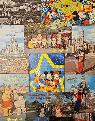 Lot Of 10 Walt Disney Disneyland Disney World Postcards | eBay