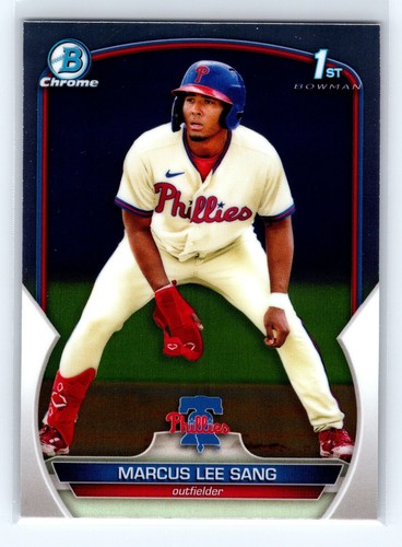 2023 Bowman Marcus Lee Sang 1st Chrome #BCP-126 Phillies | eBay