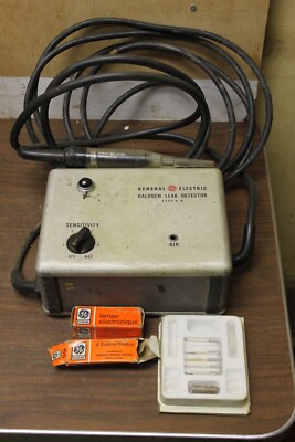 General Electric GE Halogen Leak detector type H-6 and Parts | eBay