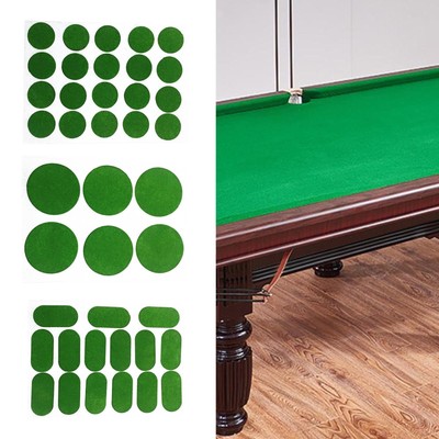 Pool Table Cloth Plasters Stickers Tablecloth Maintenance Repair ...
