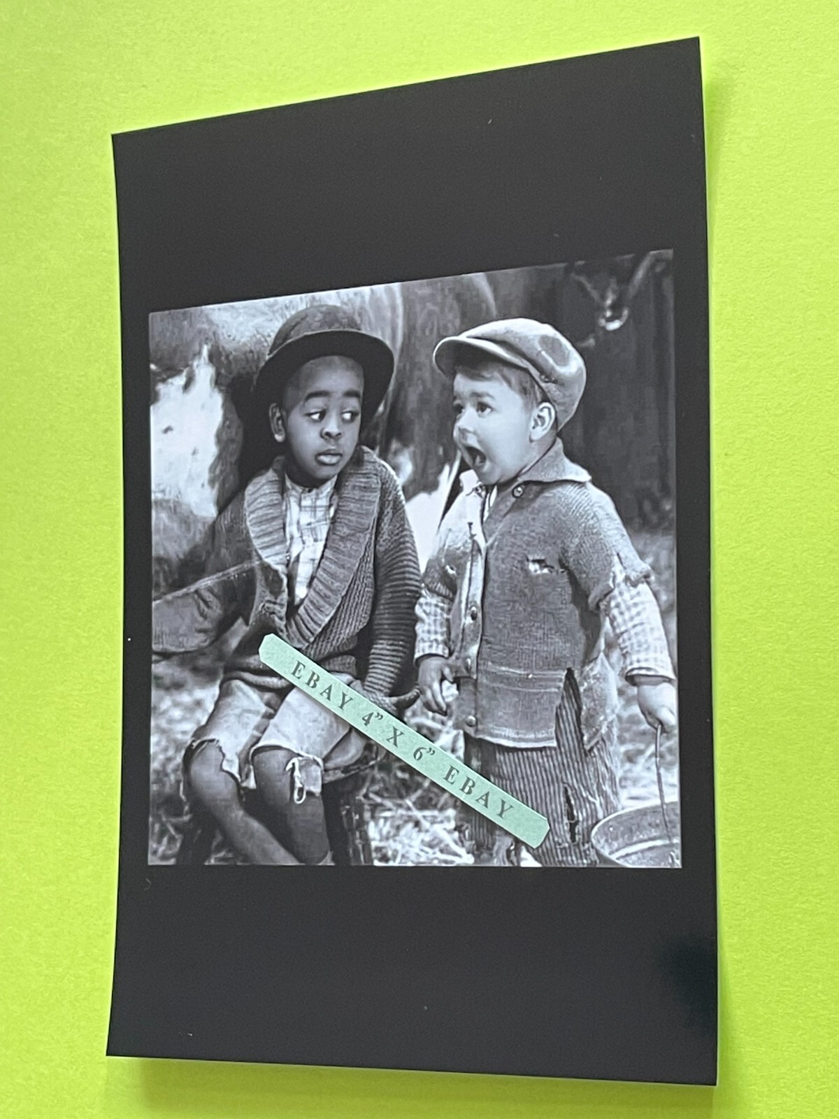 Found 4X6 Photo Old Our Gang Little Rascals Movie Comedy Shorts STYMIE ...