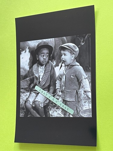 Found 4X6 Photo Old Our Gang Little Rascals Movie Comedy Shorts STYMIE ...