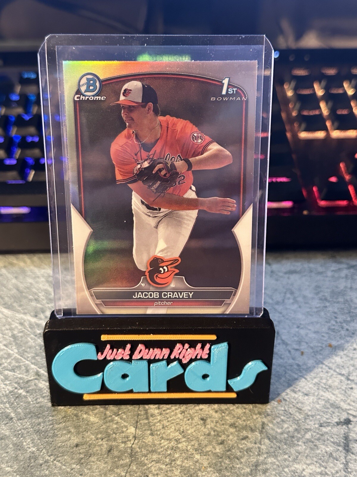 2023 Bowman Chrome Draft Jacob Cravey 1st Prospect Refractor #BDC-189 ...