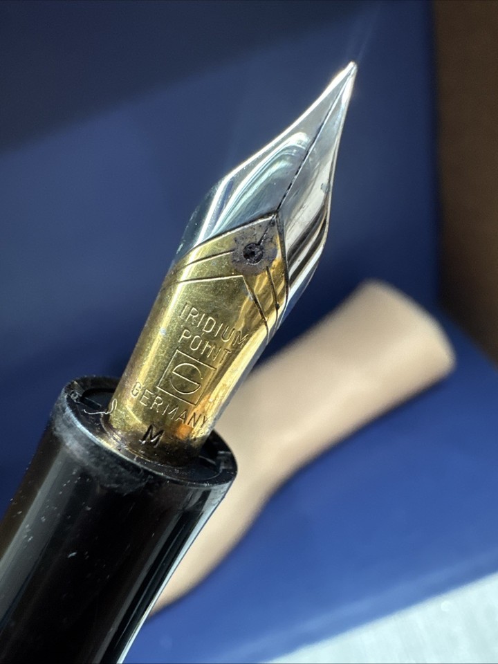 Vintage Senator President Parc M Germany Black and Gold Fountain Pen | eBay