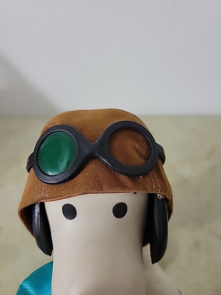 Vintage 1966 Peanuts 7" Snoopy Red Baron Flying Ace Pilot Goggles ...